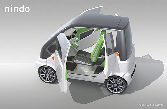 Nindo concept electric microcar for congested urban roads - Green Diary ...